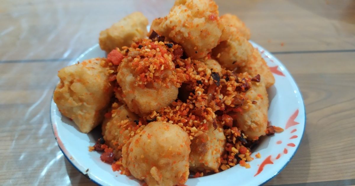 Resep Hot Garlic Tofu #Tiket Golden Batik Apron oleh Lyta Lubis ...