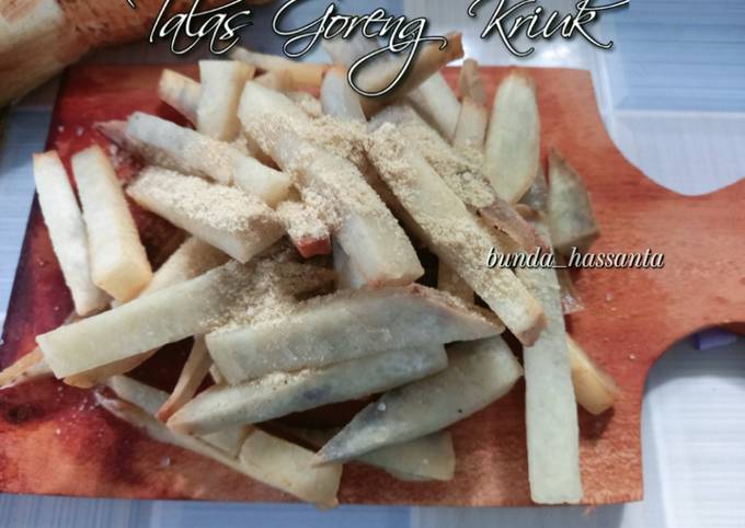 Resep Talas Goreng Kriuk anti gatal oleh Septiana Cahyasari - Cookpad