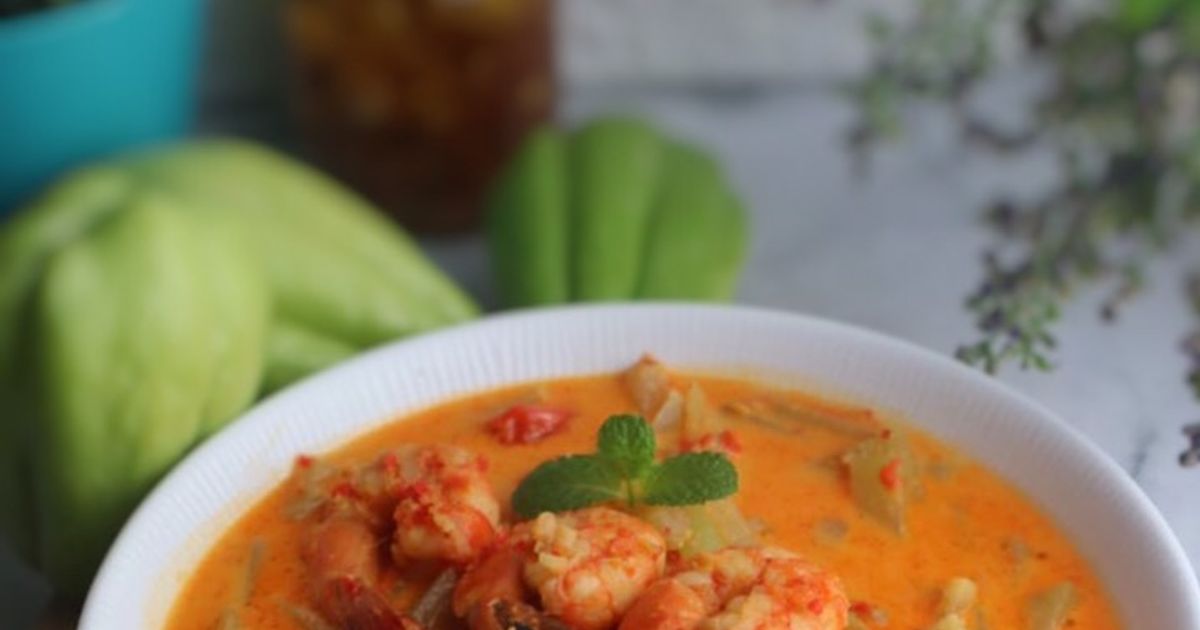 Resep Gulai Labu Siam Udang oleh Phie Kitchen - Cookpad