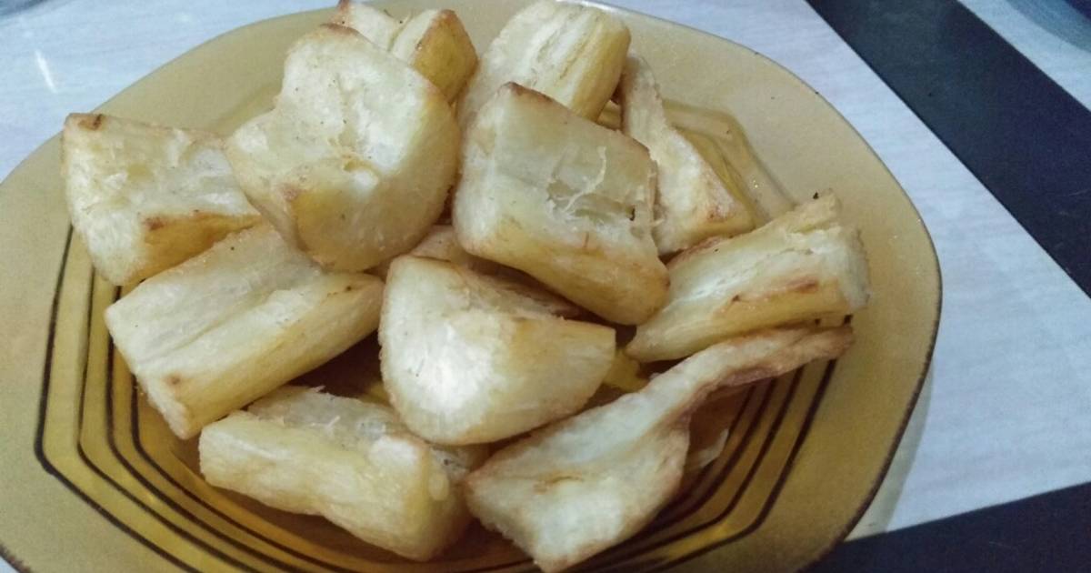 Resep Singkong keju gurih dan lembut oleh Sri Sugiarti - Cookpad