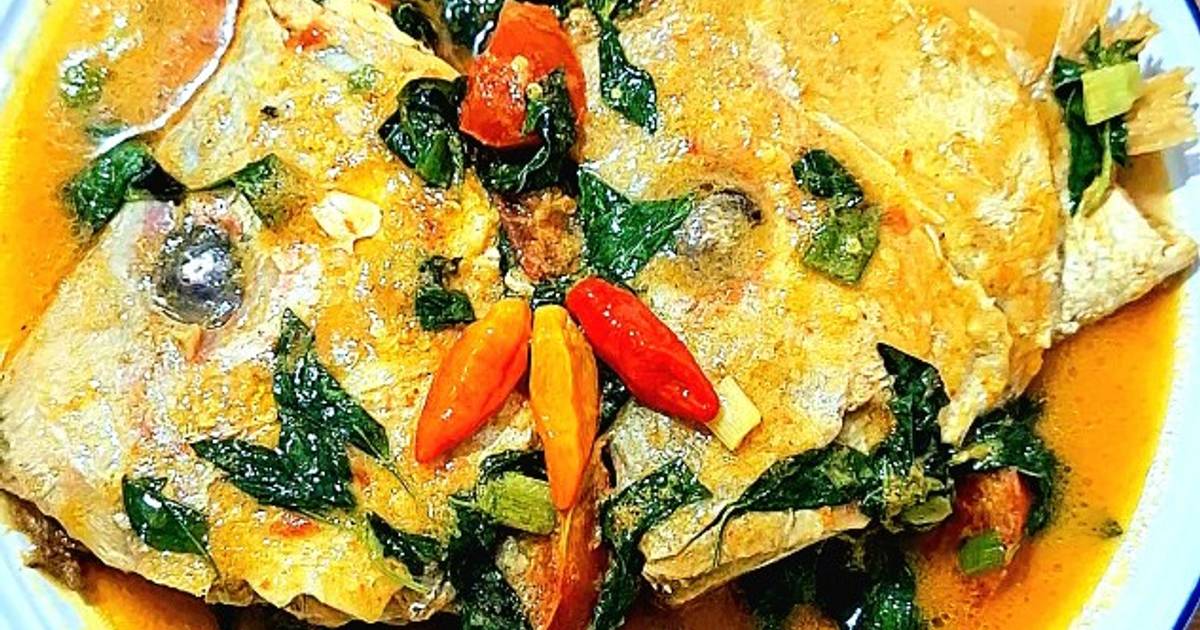 Resep Kepala Ikan Kakap Kuah Kuning oleh Ferris Kitchen 🍛 - Cookpad