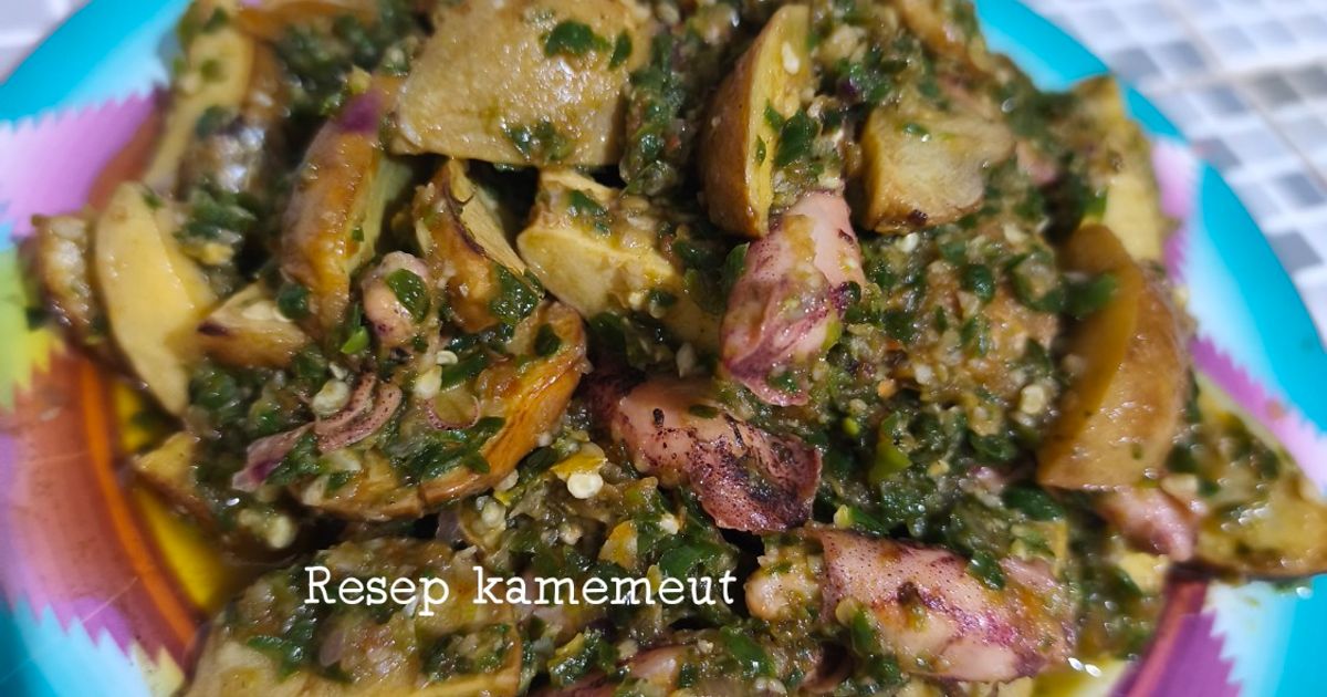 Resep Jengkol Cumi Sambal Ijo oleh RESEP KAMEMEUT - Cookpad