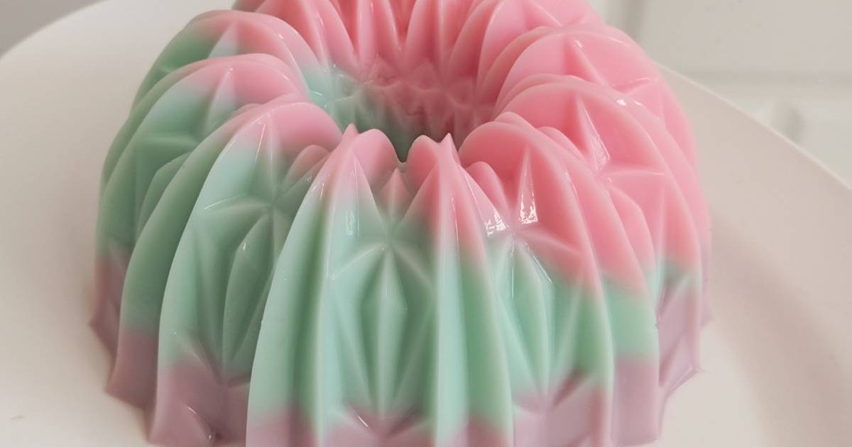 131 resep puding pelangi warna enak dan mudah - Cookpad