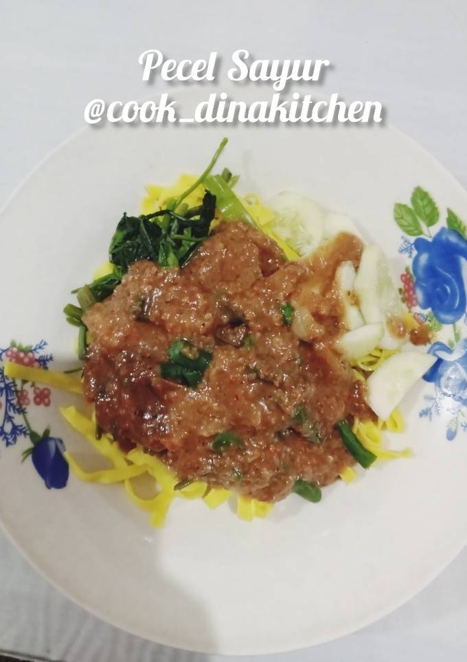 Resep Pecel Sayuran oleh Dina - Cookpad