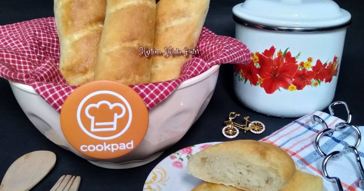 Resep Roti Perancis (French Baguettes) oleh Marlina Shinta Putri - Cookpad
