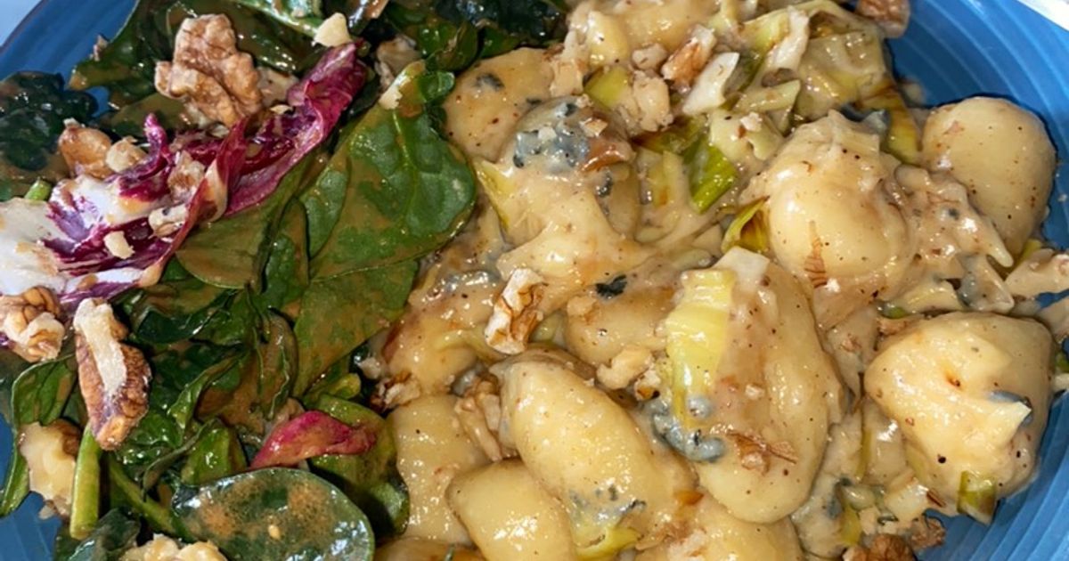 Gnocchis Crémeuses Au Bleu Avec Du Poireau & De La Muscade de Soö dS ...