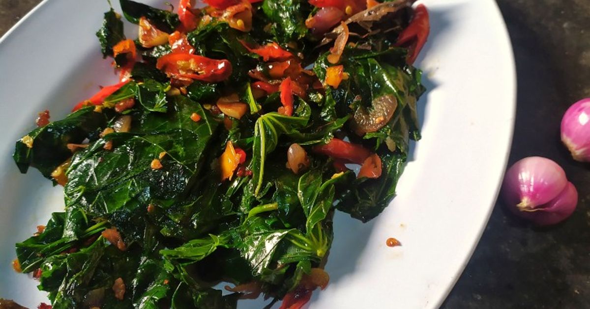 Resep Sayur Garo Daun Singkong oleh Saluna Mahira - Cookpad