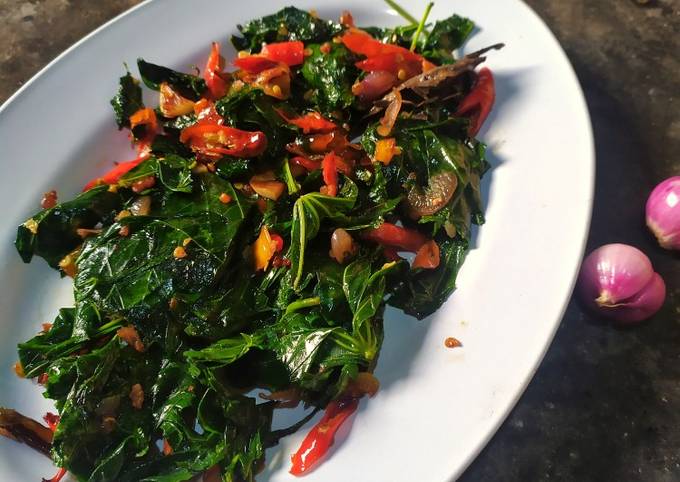 Resep Sayur garo daun singkong oleh Saluna Mahira - Cookpad