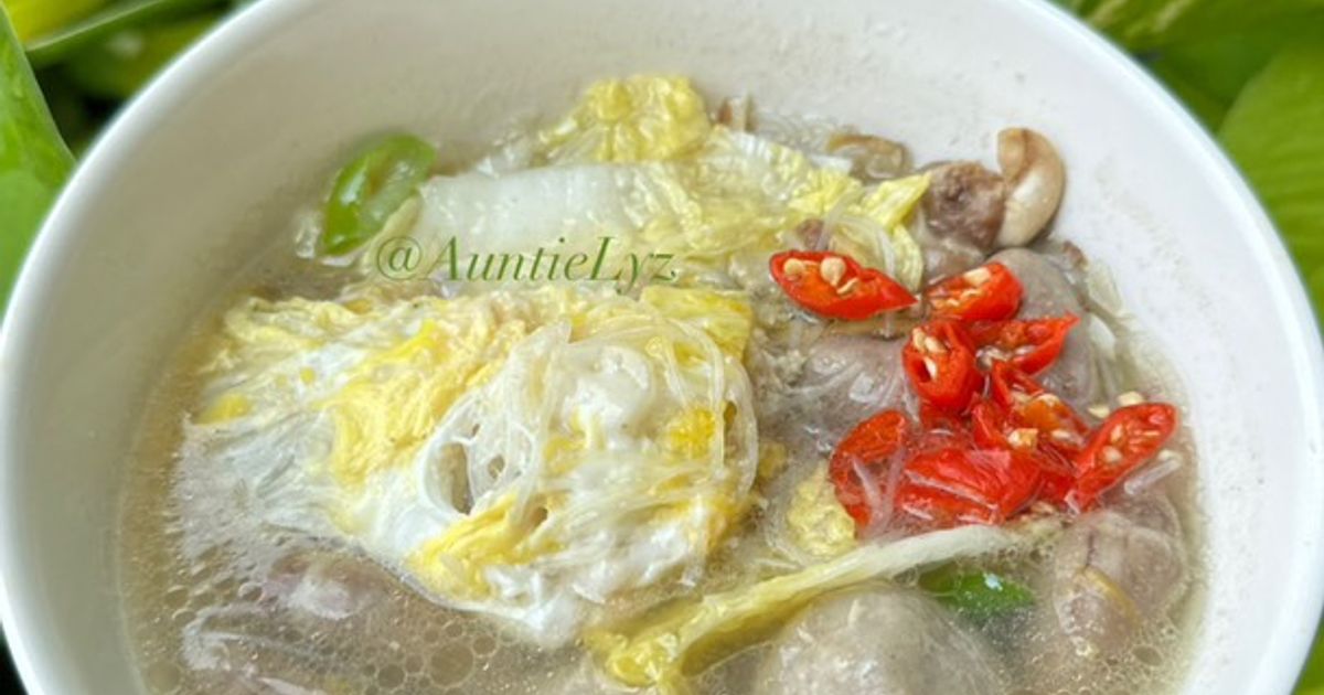 Resep Bihun Kuah Jahe (Makanan Yg Cocok Untuk Bapil) oleh Auntie LYZ ...