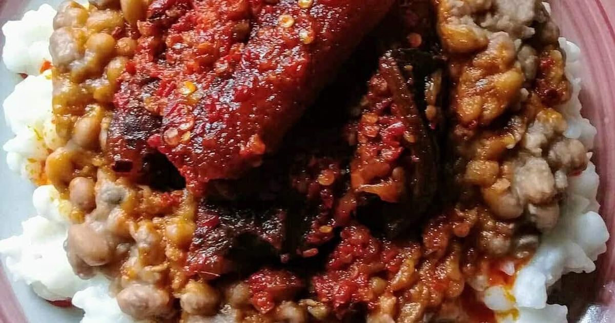 Egbo (Corn Meal)and Beans #Oyostate Recipe by Ade-Raji Rofiat Akanbi ...