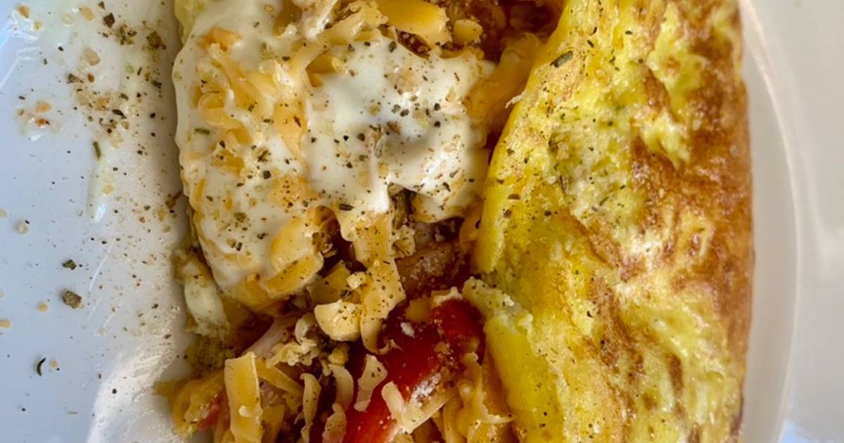 Messy omelette Recipe by Mat Modiselle 🇿🇦 - Cookpad