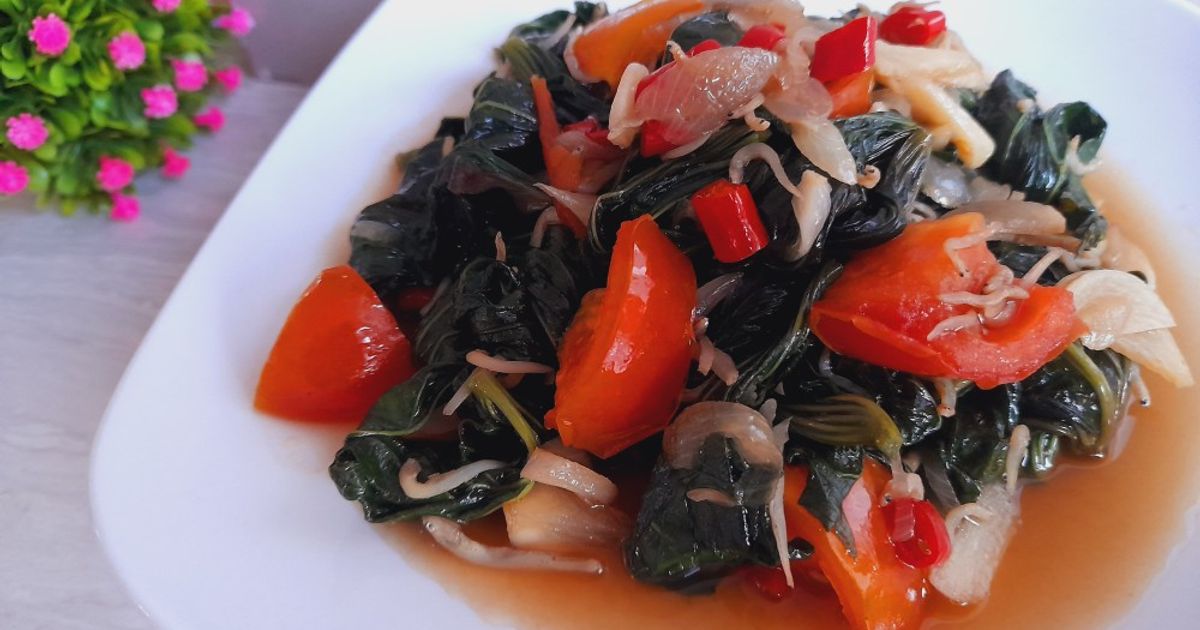 Resep Tumis Daun Ubi Rambat oleh Lelii_ Mangun - Cookpad