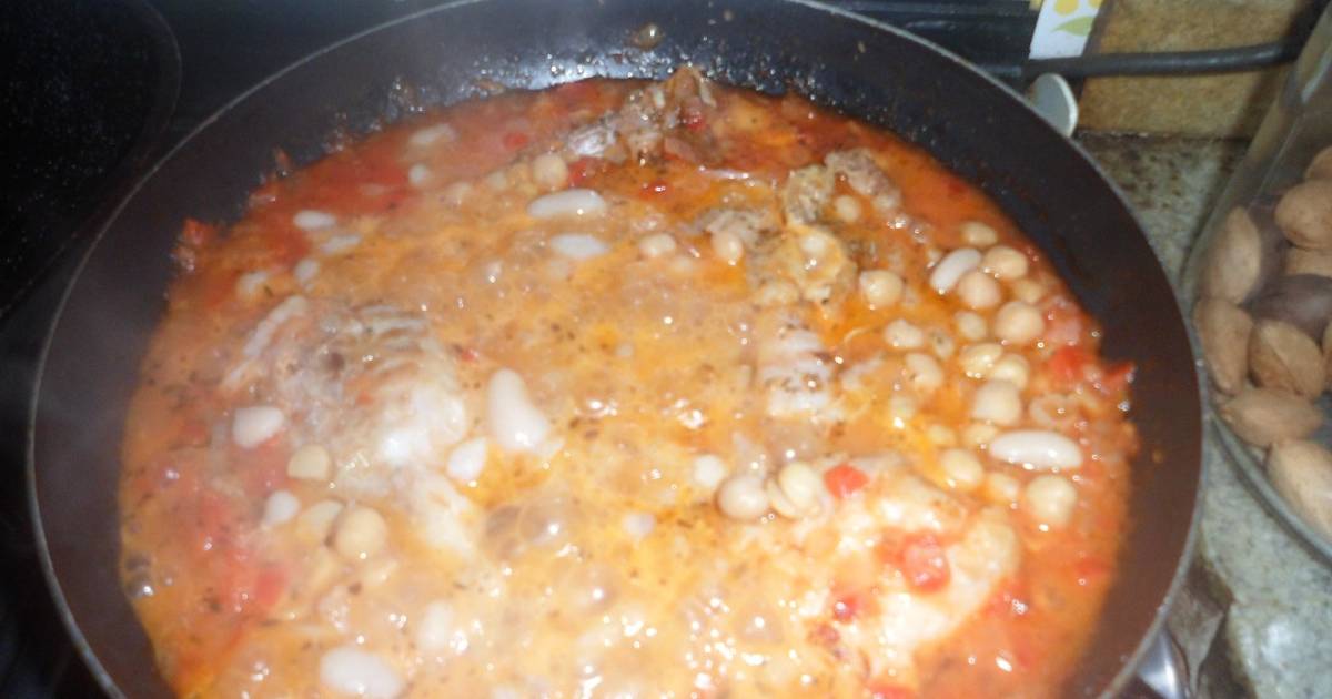 Guiso de porotos y garbanzos - 174 recetas caseras- Cookpad