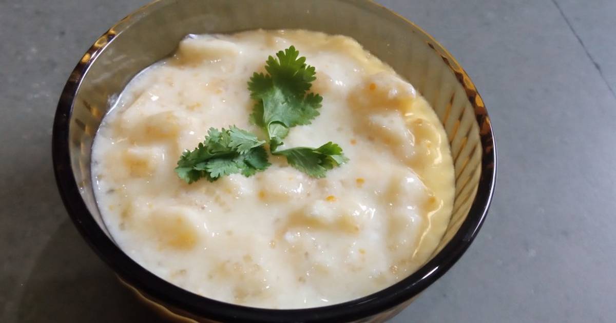 Amruta Chhaya દ્વારા રેસીપી કેળા નુ રાયતુ (Banana Raita Recipe In ...