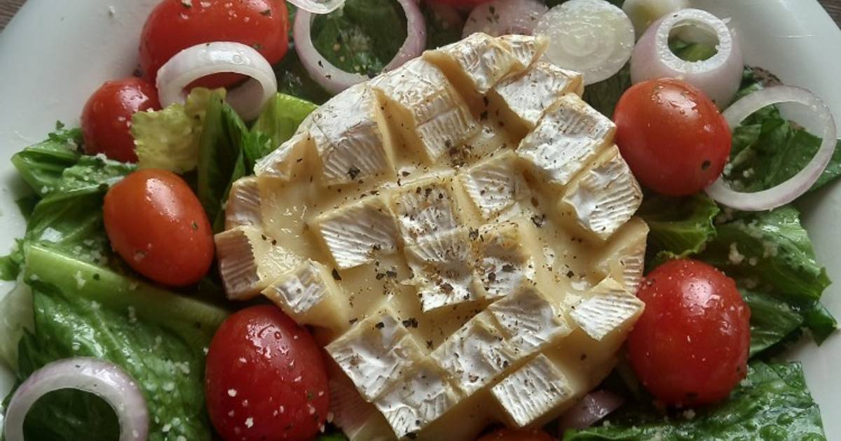 สูตร สลัดน้ำมันมะกอกบรีชีส โดย Bam Bam Boo - Cookpad