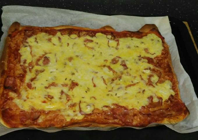 Pizza australiana Receta de vanne🤗 - Cookpad