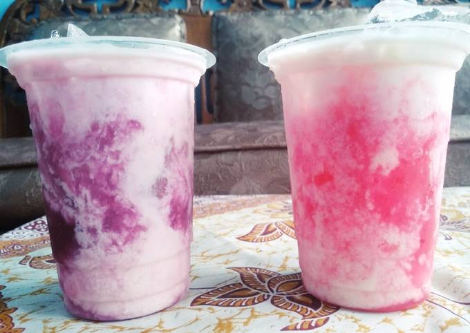 Resep MINUMAN VIRAL 2020 JASSUKULT(JASJUS SUSU YAKULT). oleh DWI WORO ...