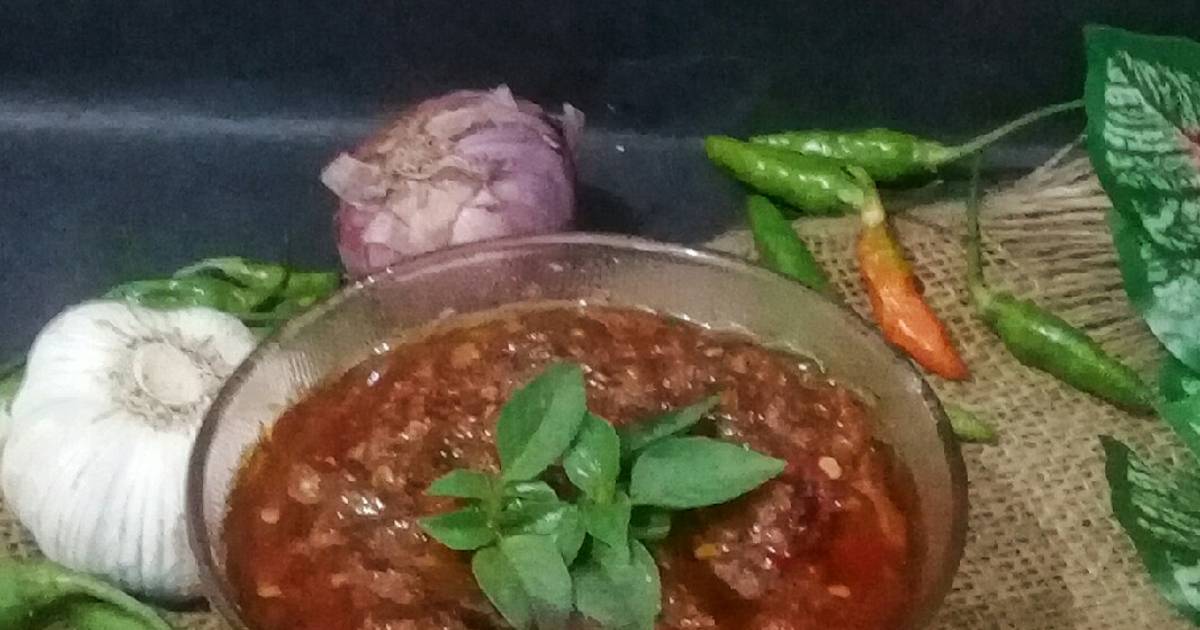 Resep Sambal Terasi oleh farida Sulthan 🇮🇩 (IG. Malika02782) - Cookpad