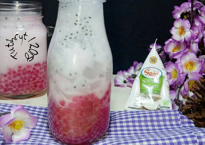 Resep Es mutiara jelly oleh Tutihryt - Cookpad