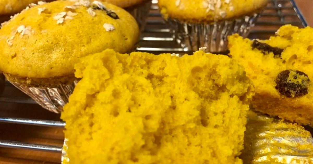 Resep Muffin Labu Kuning Sehat oleh Sari Sari - Cookpad