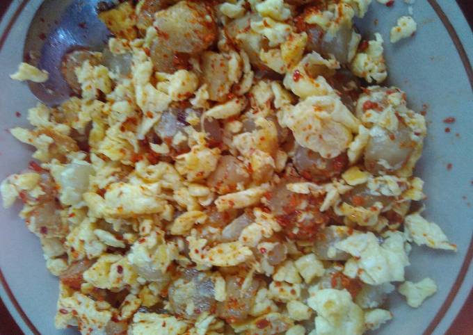 Resep Cilur (aci telur) / cimin (aci mini) oleh Rima Masyanah - Cookpad