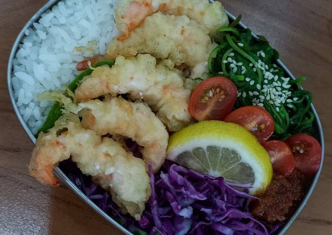 Resep Tempura Bento oleh Aprilia Hapsari - Cookpad