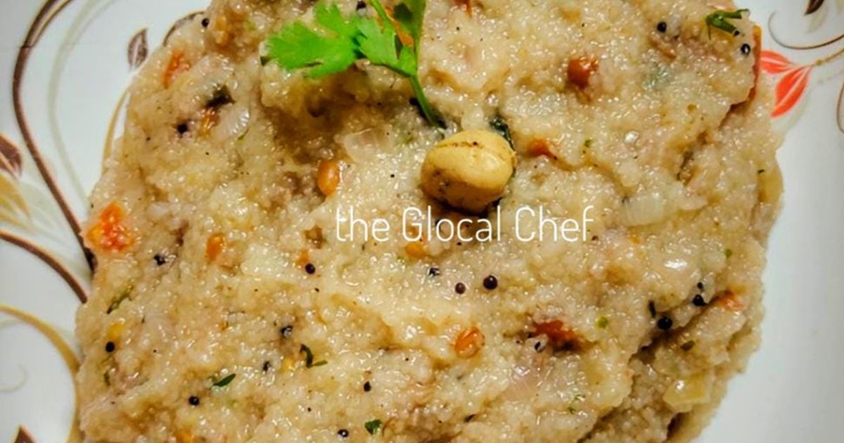 Onion Upma Recipe by theGlocalChef Rashmi - Cookpad