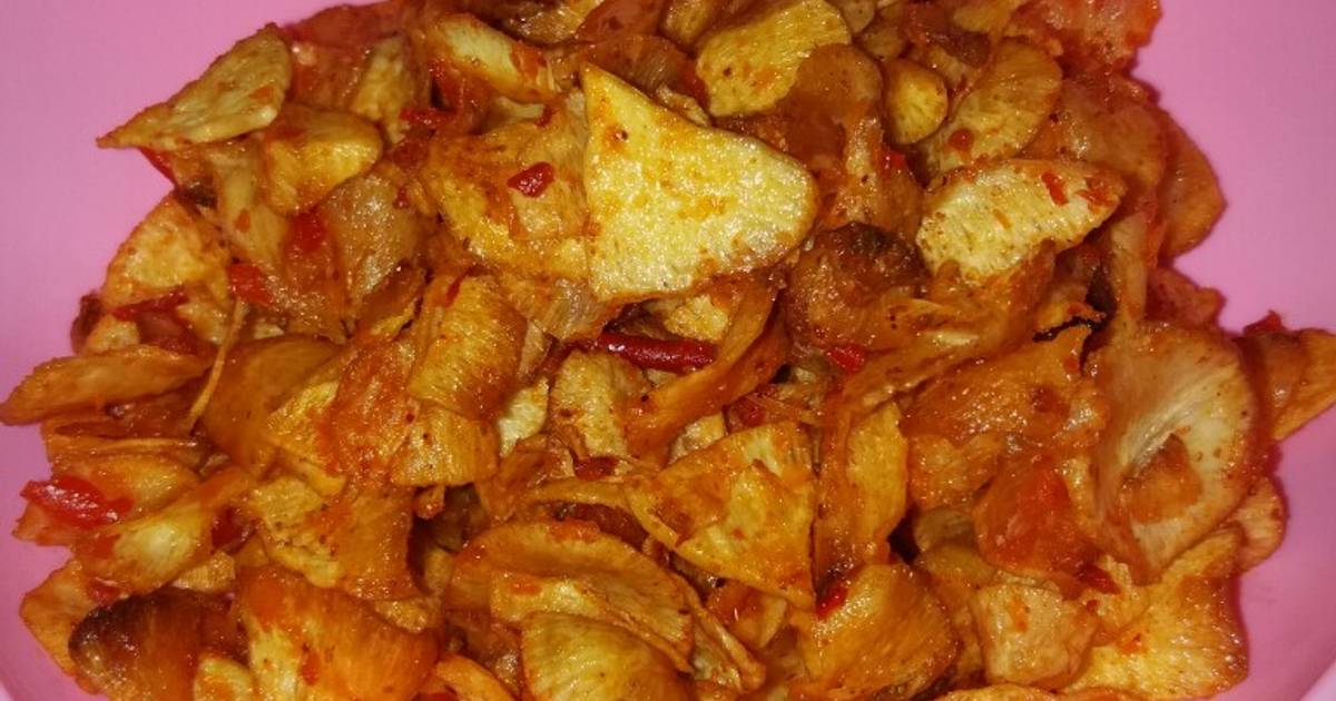 126 resep kripik singkong balado khas padang enak dan sederhana ala ...