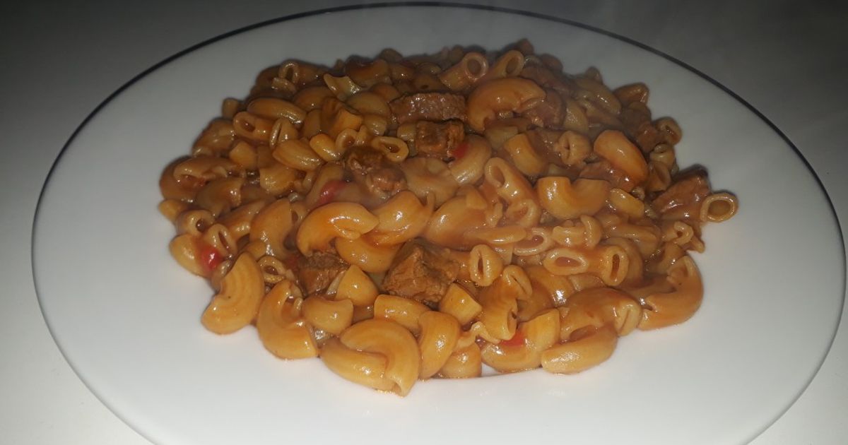 Guiso De Fideos Codito! Receta de Romina