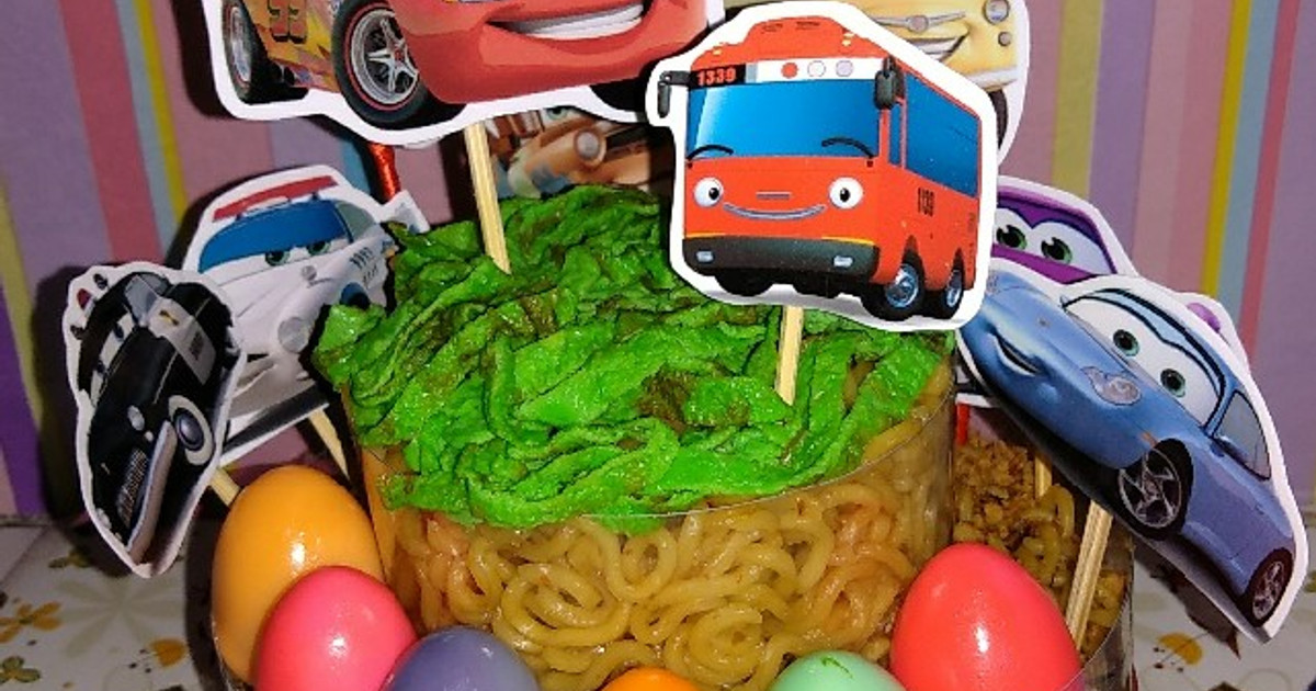 Resep Noodle Cake oleh Yulia Candra Purnama - Cookpad