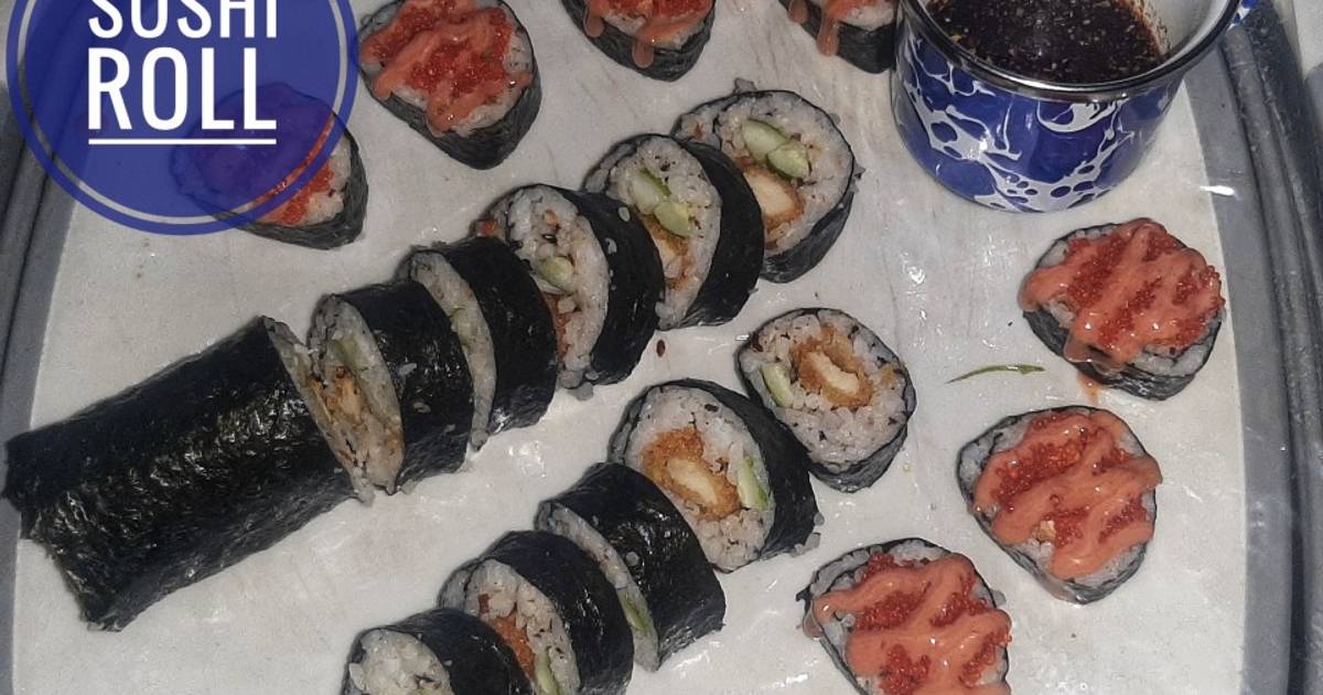 102 resep sushi homemade chicken enak dan mudah - Cookpad