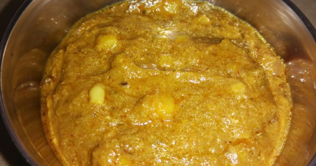 Basic Yellow Gravy For Makhani Recipe by Dr. Tushar Sanghvi - Cookpad
