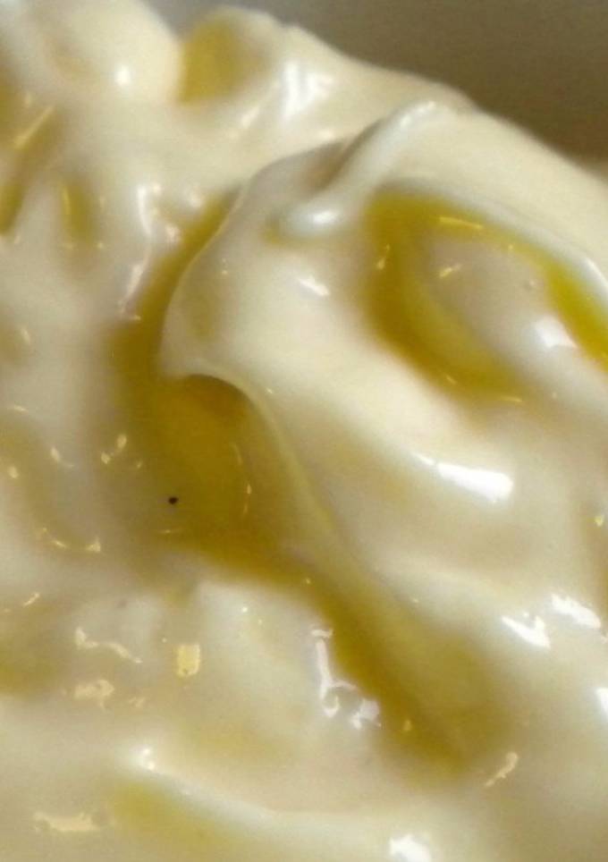 "Mayonesa" light, sin grasas Receta de Marta- Cookpad