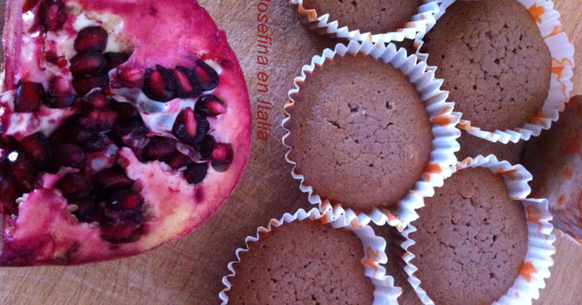 Muffin Con Harina De Arroz Y Jugo De Granada/ Muffin Con Farina Di Riso ...