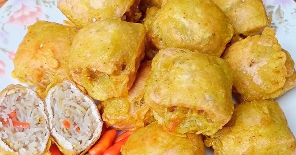 Resep Tahu Isi Bihun Dan Sayur oleh Kirana Zaqueena - Cookpad