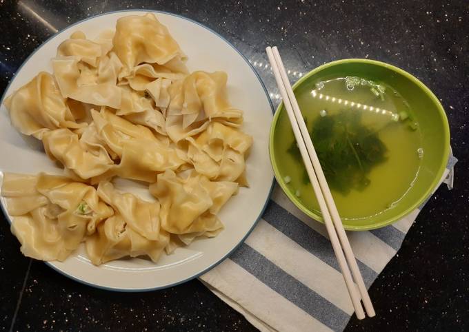 Resep Pangsit kuah rebus sederhana oleh Ria Astuti - Cookpad