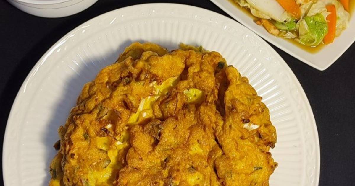 Resep Puyung Hai & Saus Asam Manis oleh Martha Retna - Cookpad