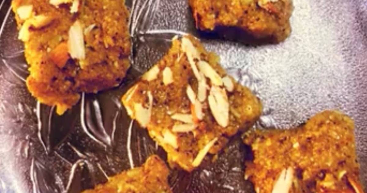 Leftover Chapati Barfi Recipe by A Chef and A Mom - Cookpad