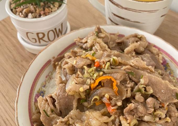 Resep Sliced Beef Sambal Matah oleh Anggun Gema - Cookpad