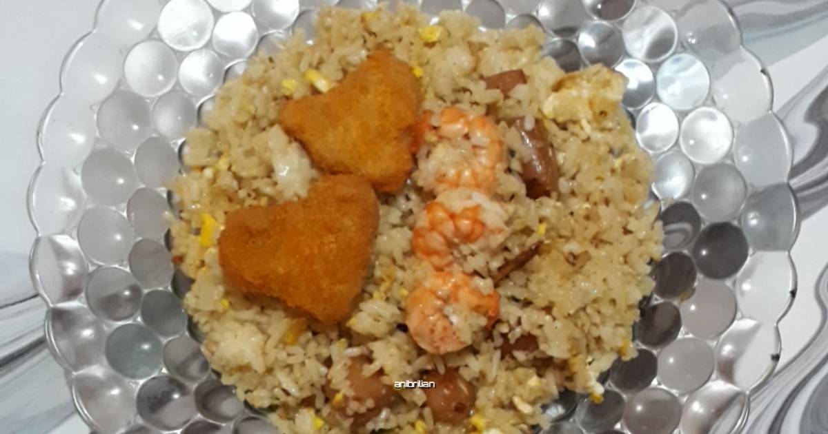 Resep Nasgor bbq oleh Ani Brilian - Cookpad