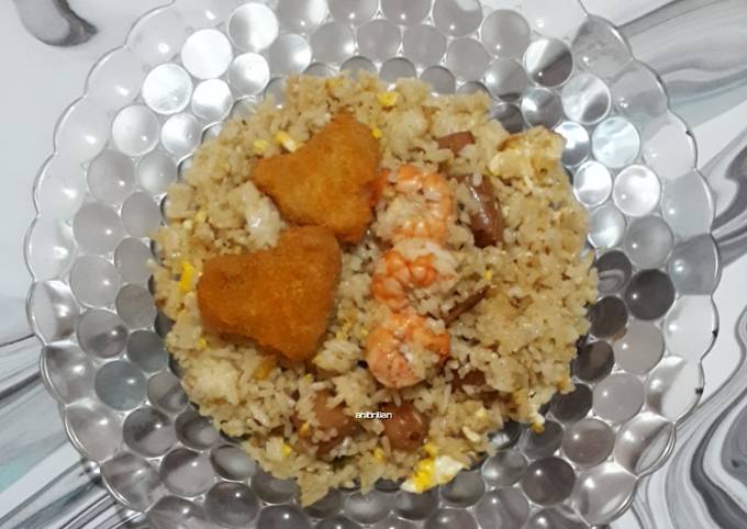 Resep Nasgor bbq oleh Ani Brilian - Cookpad