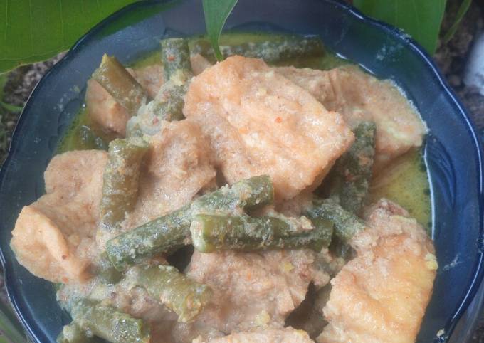 Resep Oblok Oblok Tahu Tempe Kacang Panjang oleh Sumarmi Kingking - Cookpad