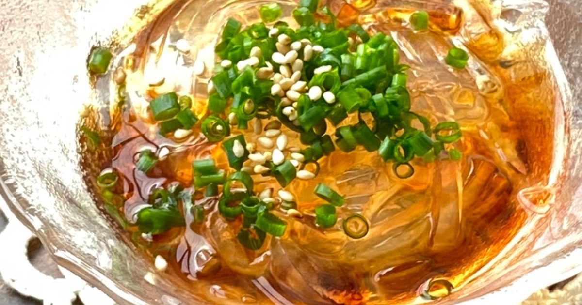 Tokoroten 心太 Japanese Agar Jelly Noodle Recipe by Aunty Eiko's ...