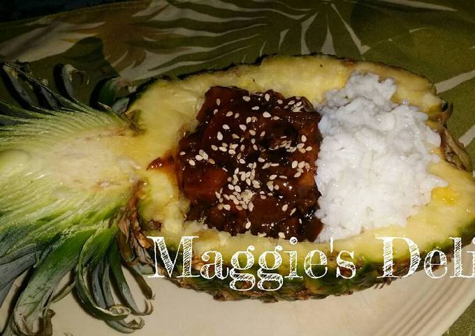 Pechuga de pollo en salsa Teriyaki Receta de Maggie- Cookpad