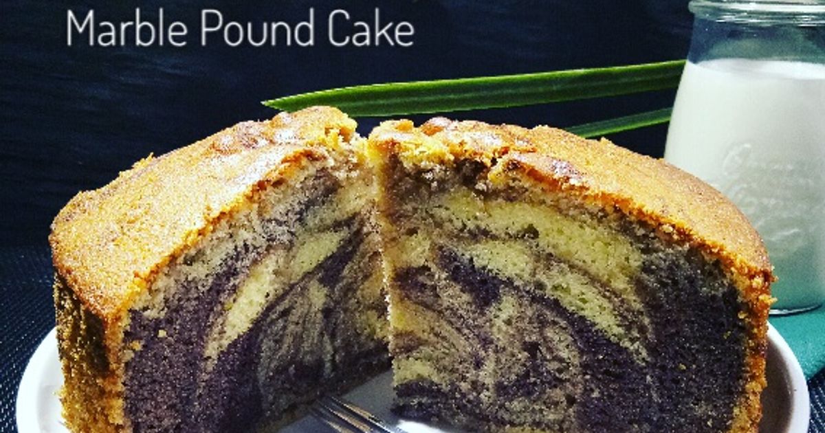 Resep Marble Pound Cake oleh Keko Risti - Cookpad