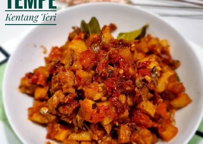 Resep 118. Sambal Goreng Tempe Kentang Teri oleh Bunda_Zi - Cookpad