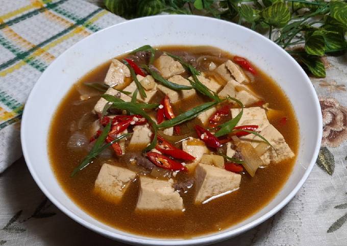 Resep Mapo Tofu oleh Lionie Adi - Cookpad