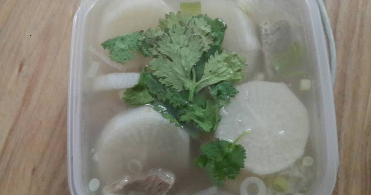 Resep Sup lobak oleh There_chu - Cookpad