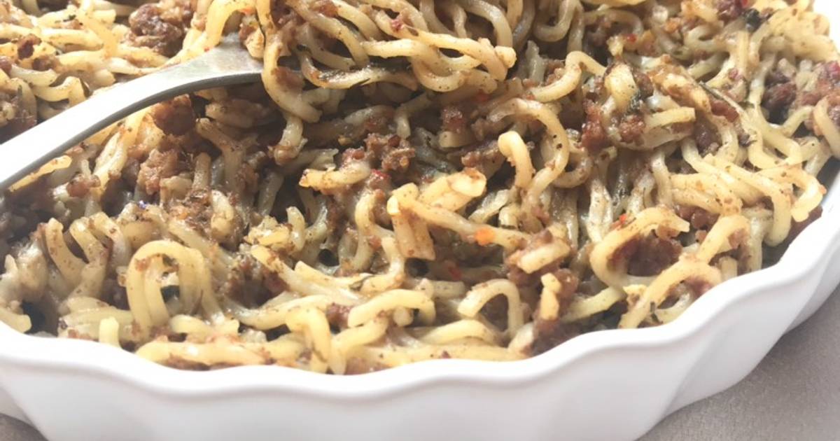 144 easy and tasty minced meat noodles recipes by home cooks - Cookpad