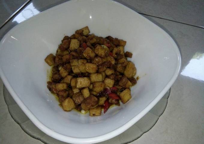 Resep Tahu tempe imut gula jawa oleh Ferizta Bunga Nabella - Cookpad